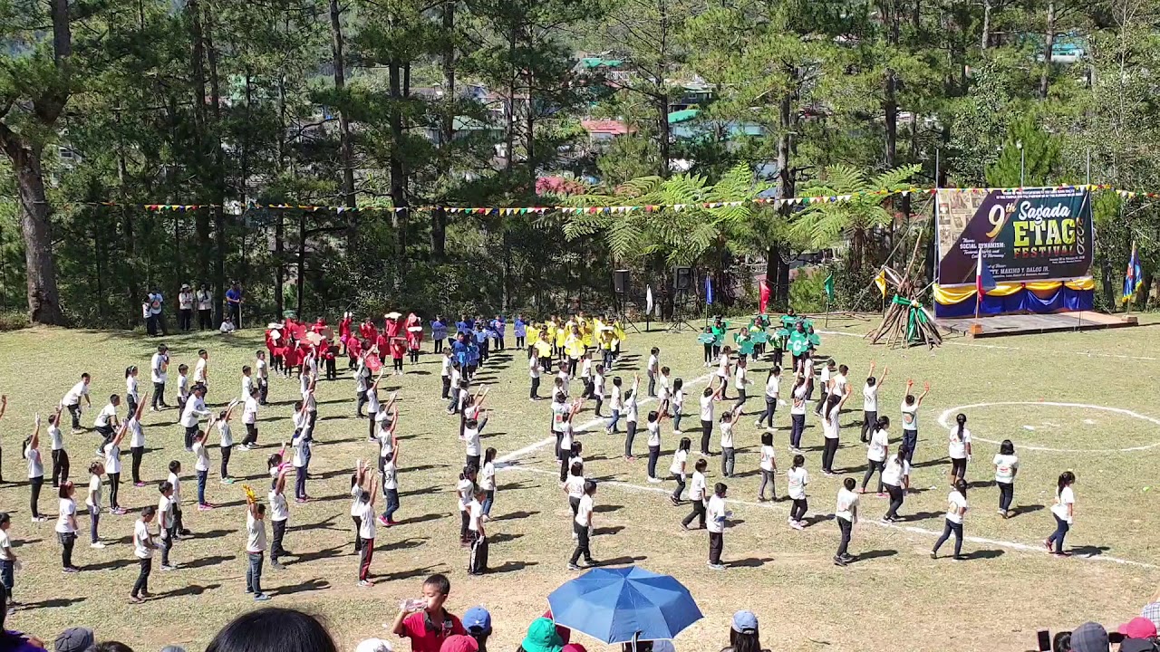 Sagada 9th years etag festival 2020 (AMBASING CENTRAL SCHOOL) - YouTube