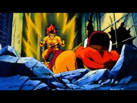 Dragon Ball Z - Goku Turns False Super Saiyan - YouTube