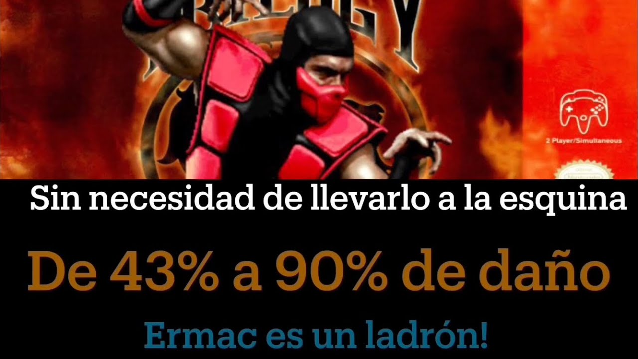 Mk Trilogy n64 / Combo de Ermac. - YouTube