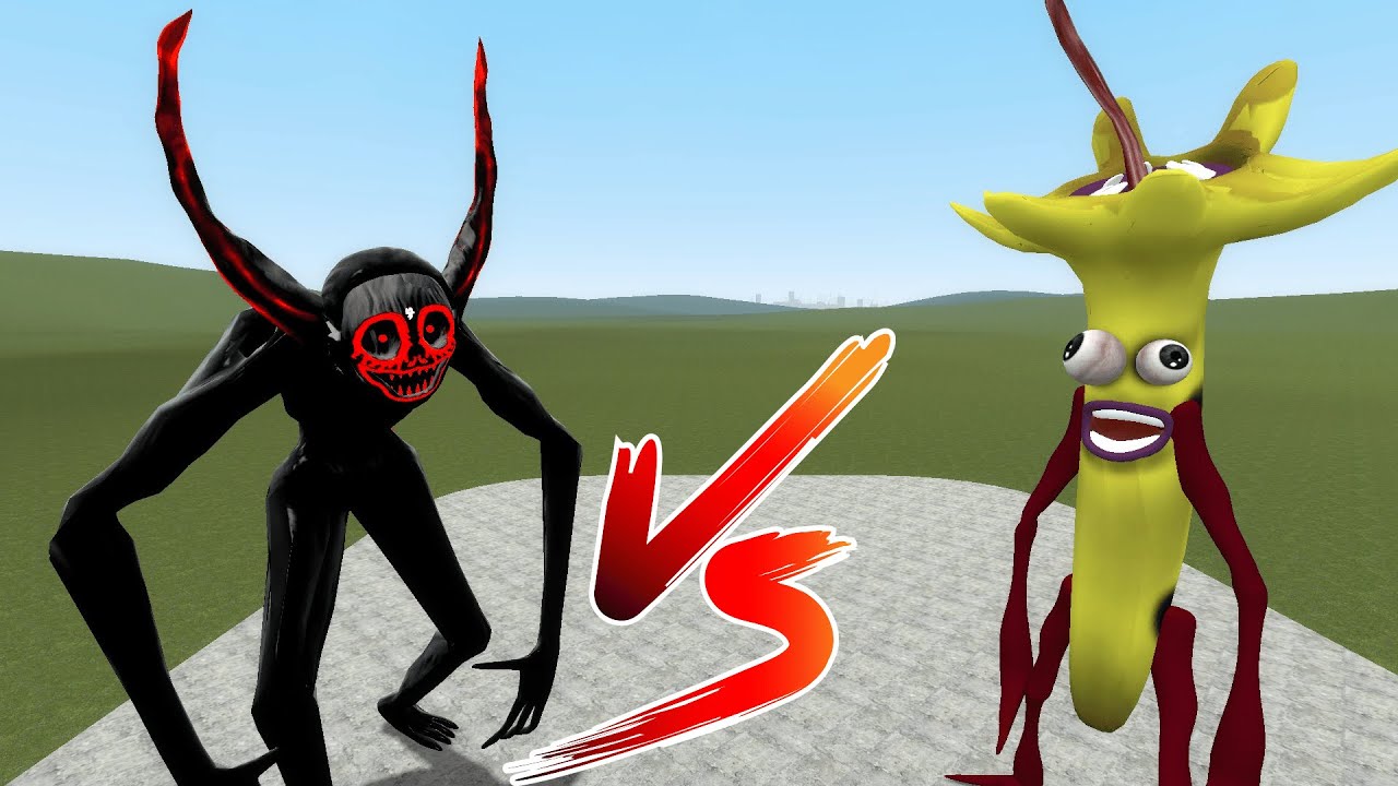 Trevor Henderson's Monsters VS Trevor Henderson's OC in Garry's Mod ...