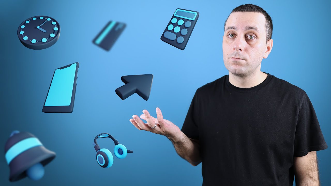 3D Icons For UI / UX Designers / Design Tools - YouTube