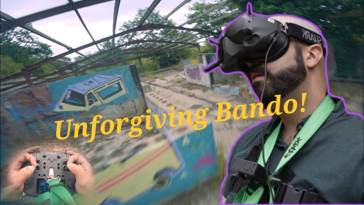 Insane FPV Drone Freestyle in Tight Bando | Epic Tricks & High-Speed ...