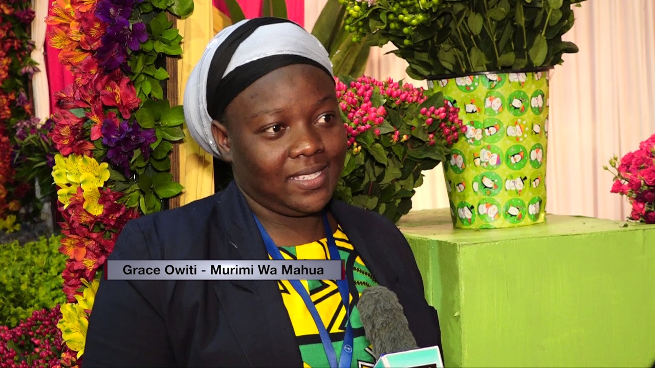 07 FLOWERS EXHIBITION by winrose Wangui - YouTube