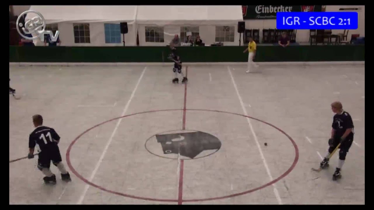 u17 Rollhockey DM 2010 IGR Remscheid vs. SC Bison Calenberg - YouTube