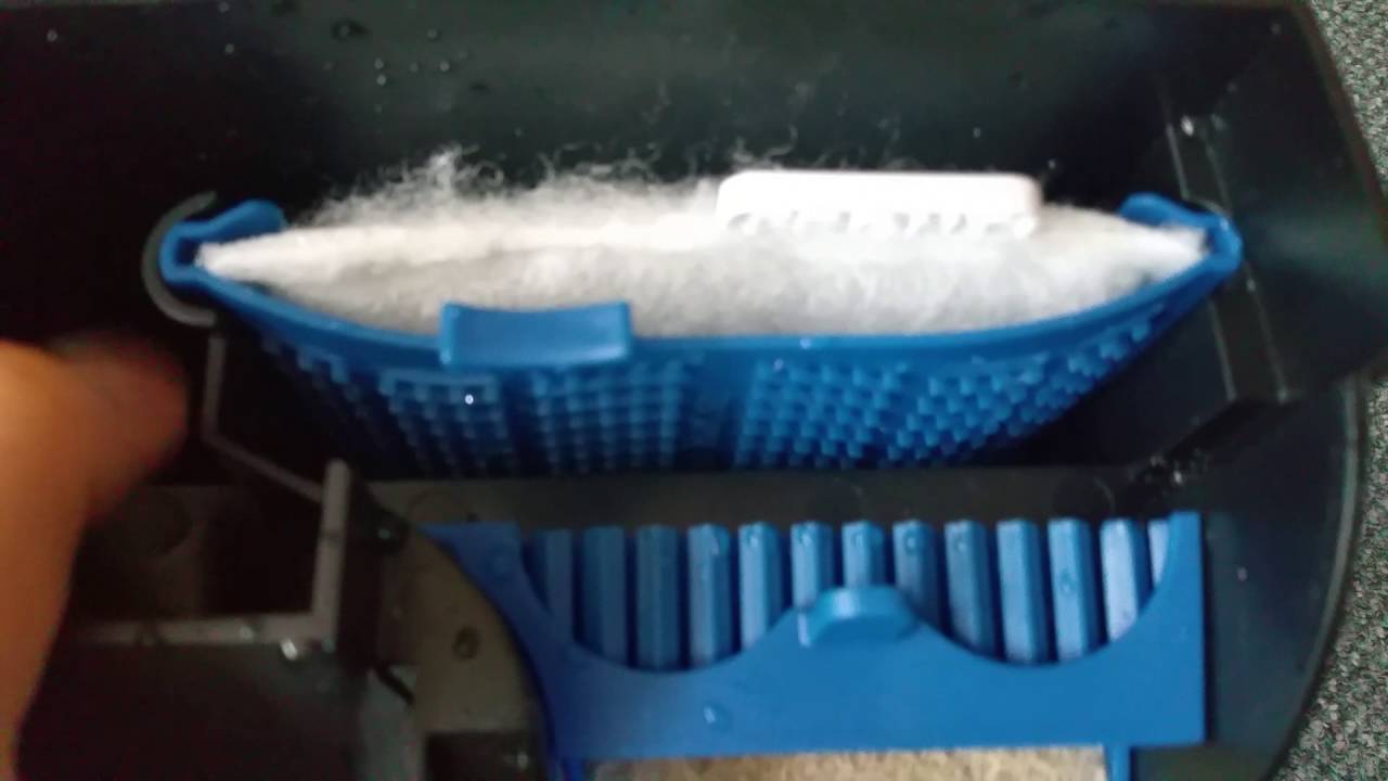 How to set up a fish tank hob power filter - YouTube