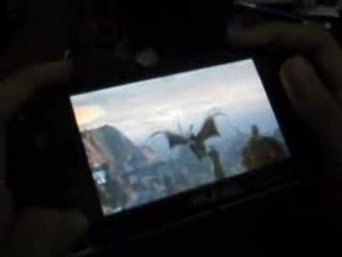 PSP plays Lair through Remote Play - YouTube