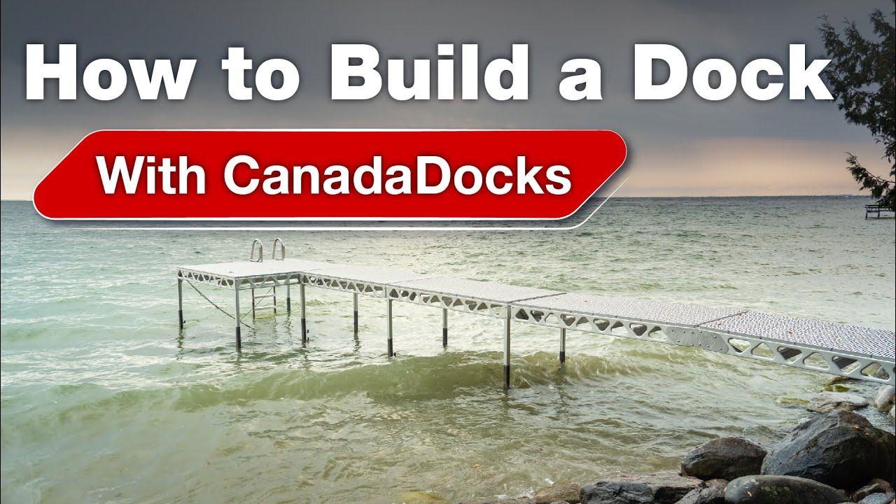 How to Build a Dock - YouTube