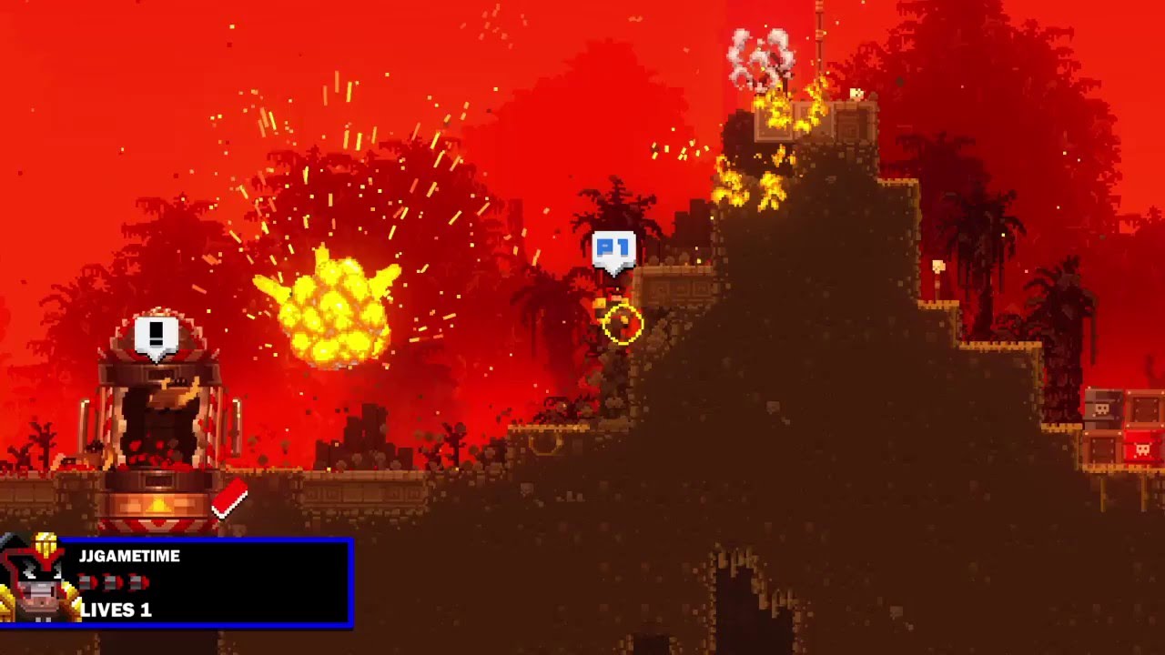 Broforce PS4 #5 | Stealth Tank Surprise Boss - YouTube