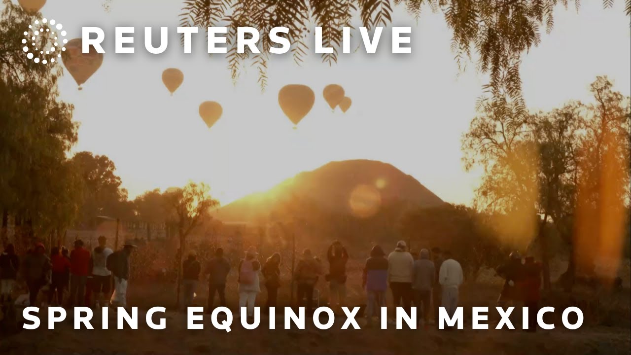 LIVE: Crowds gather for the spring equinox at Mexico's archaeological ...