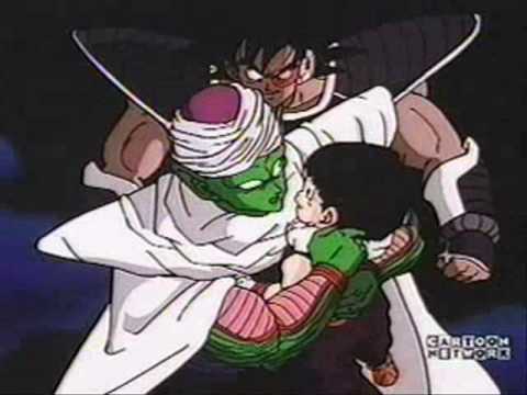 piccolo protects gohan - YouTube