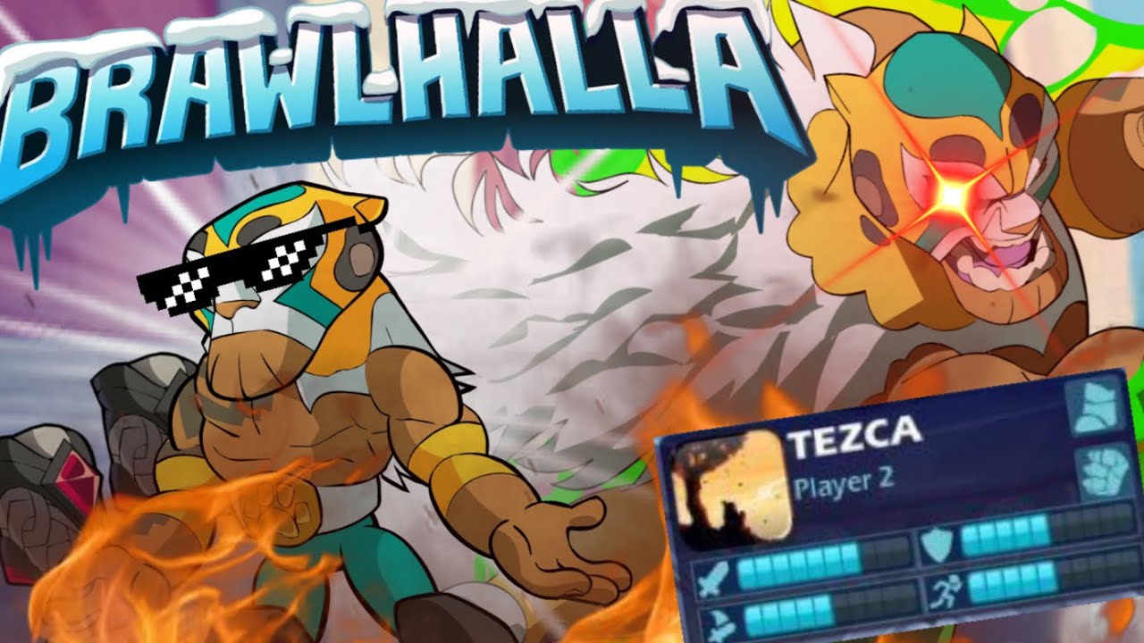 TEZCA THE WRESTLING CHAMPION!!!! | Brawlhalla montage #22 - YouTube