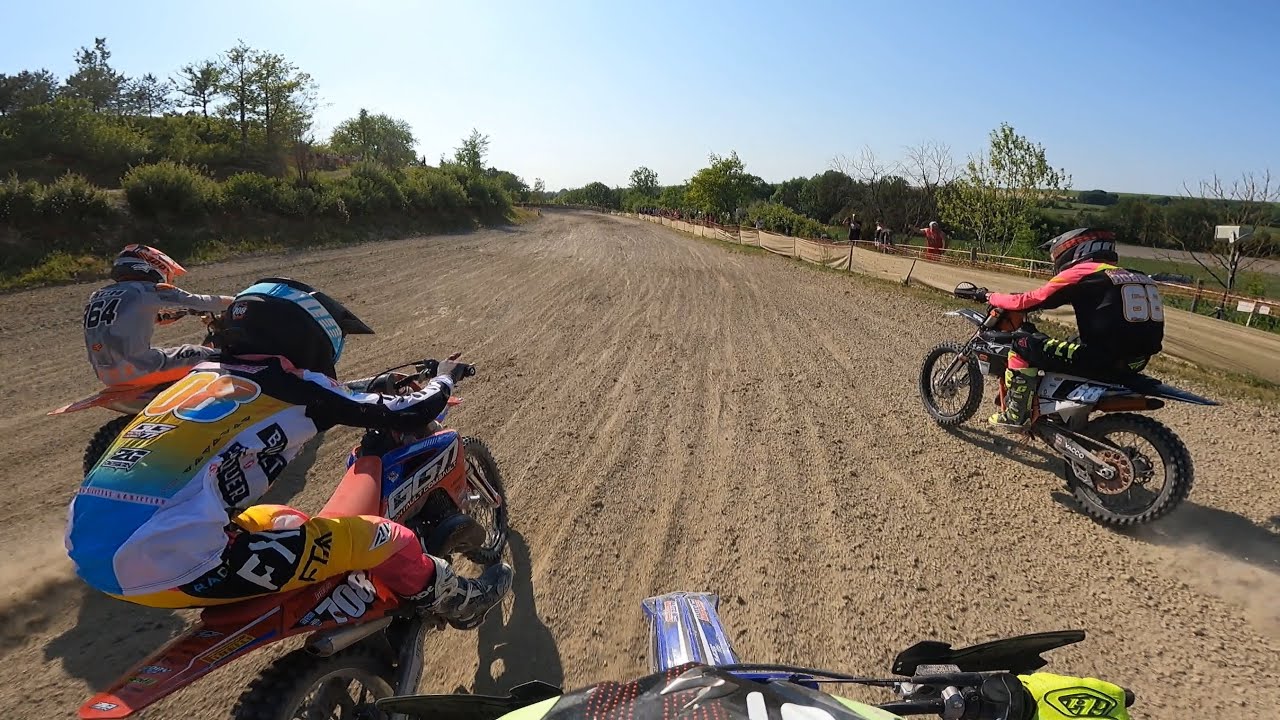 Une course compliquée....COURSE MOTOCROSS Manre 2023 // 125cc - YouTube