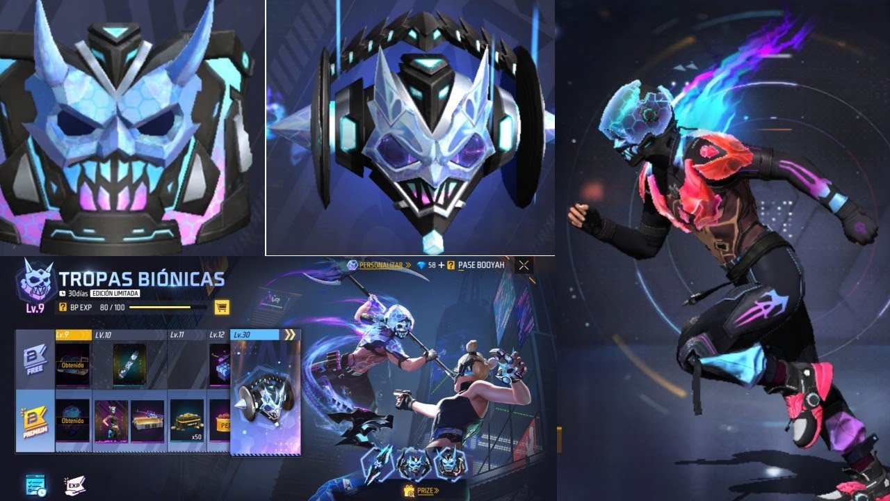 viendo lo que trae el nuevo pase de batalla de free fire - YouTube