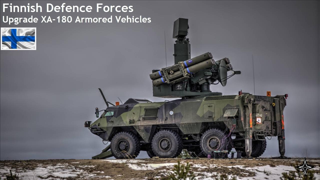 Finnish state-controlled Patria Group upgrade fleet of Finnish XA-180 ...