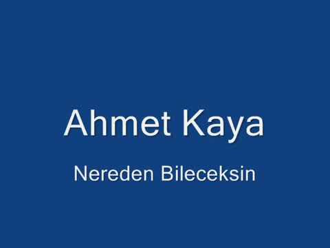 Ahmet Kaya Nerden Bileceksin  (Official Video )