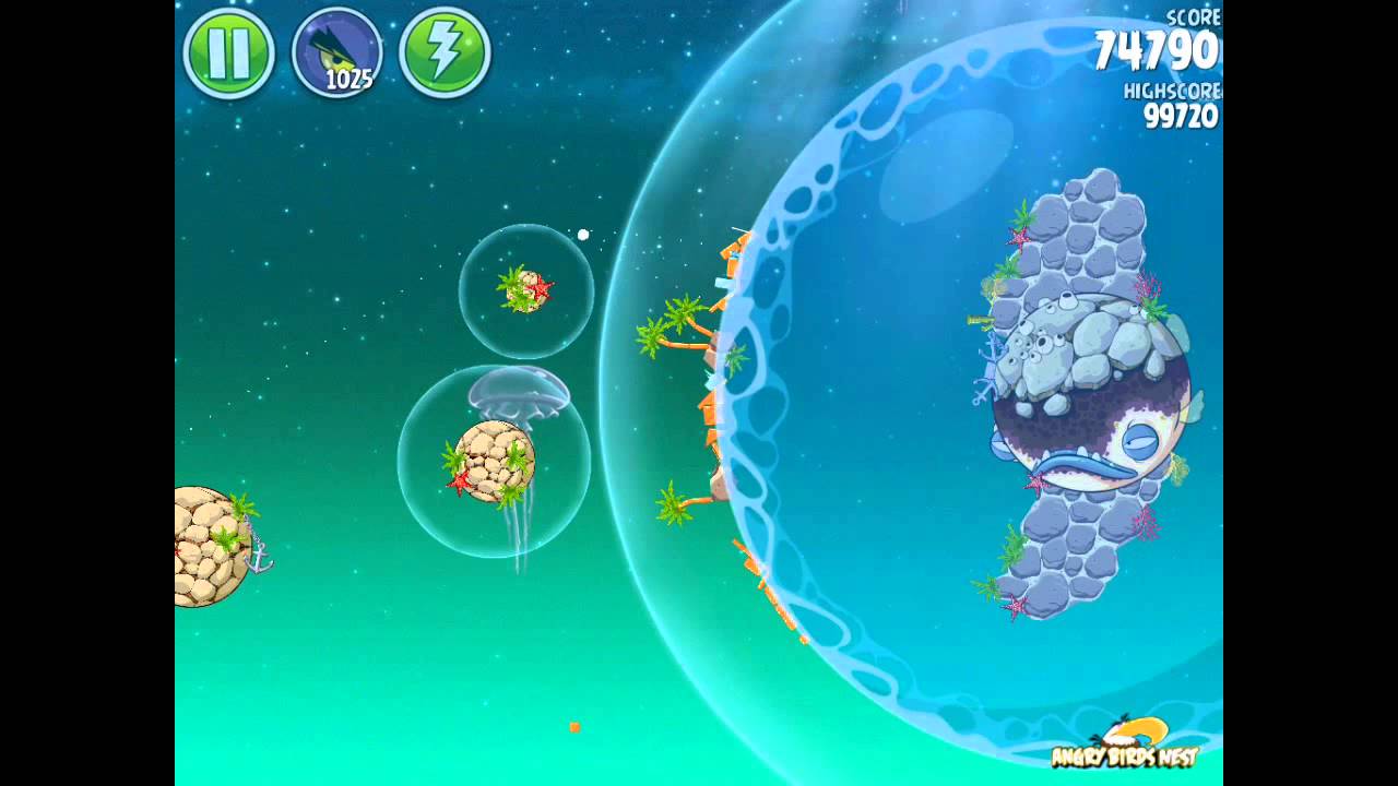 Angry Birds Space Pig Dipper 6-28 Walkthrough 3-Star - YouTube
