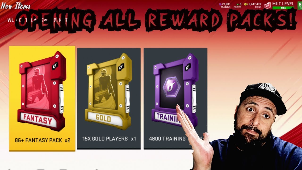 **MADDEN 20** OPENING ALL REWARD PACKS! - YouTube