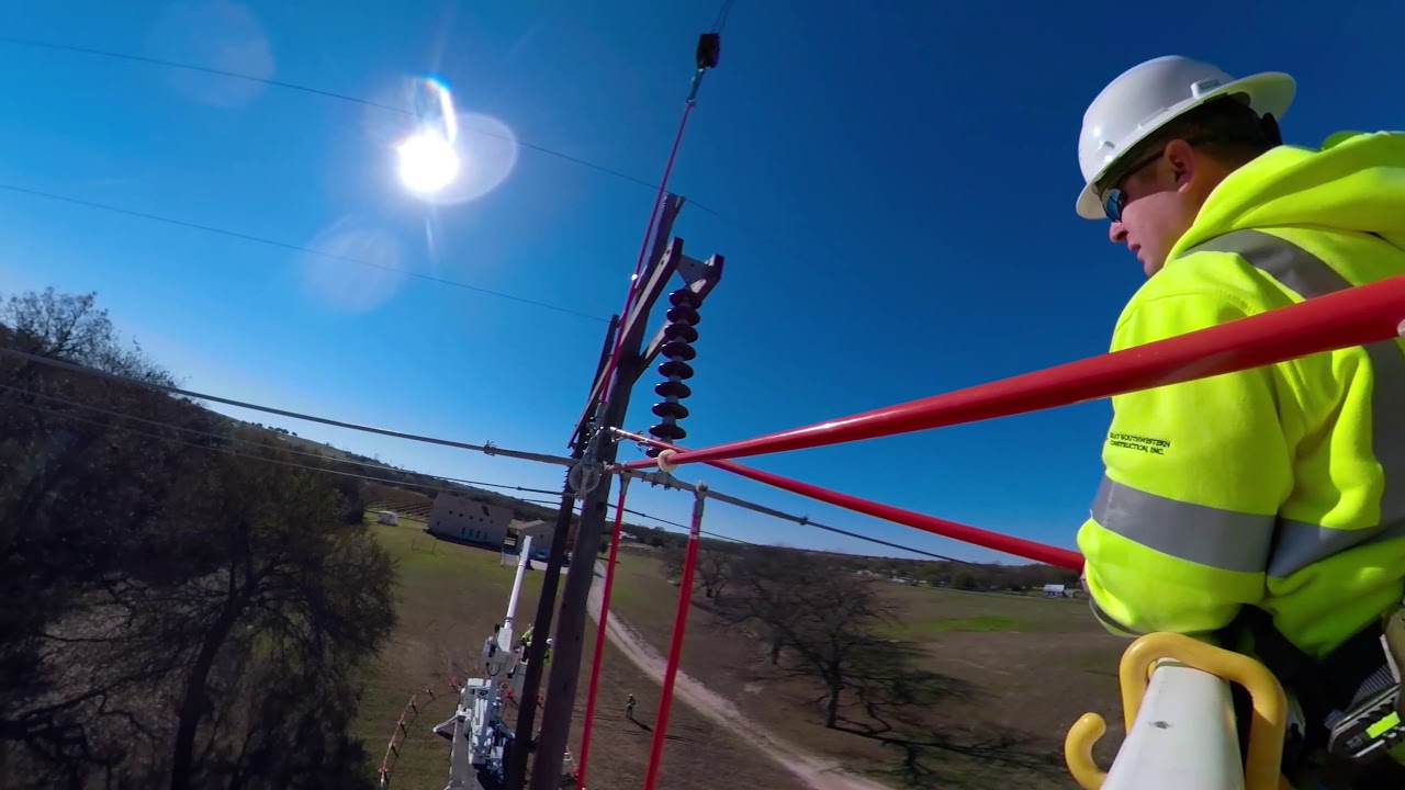 Hot stick capabilities - Great Southwestern Construction - YouTube