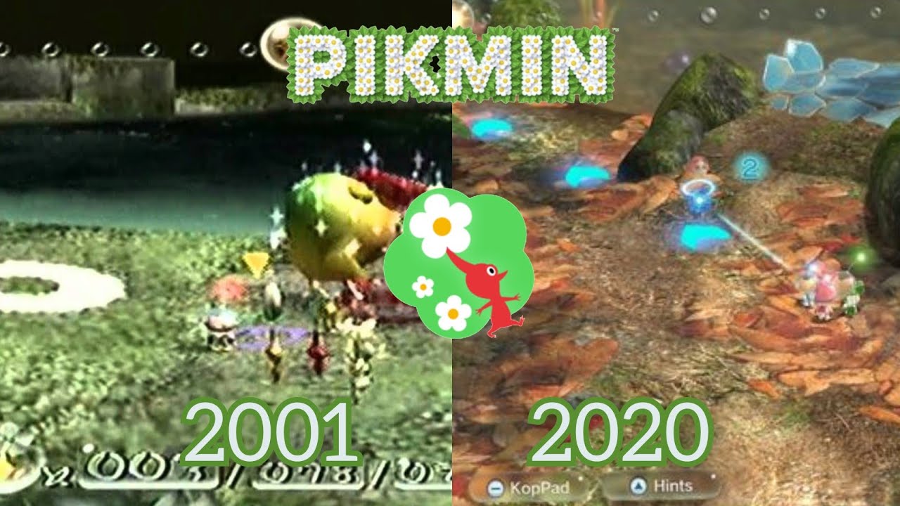 Evolution of Pikmin Games 2001-2020 | PIKMIN - PIKMIN 3 DELUXE - YouTube