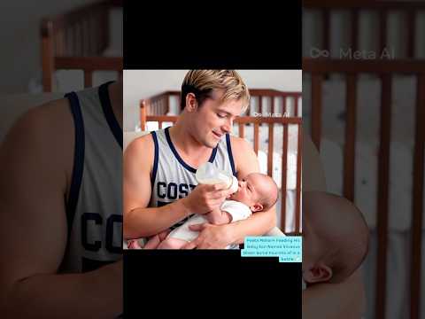 Peeta Mellark Feeding Baby Silvanus Oliver With The Bottle Of Fourmla 🍼