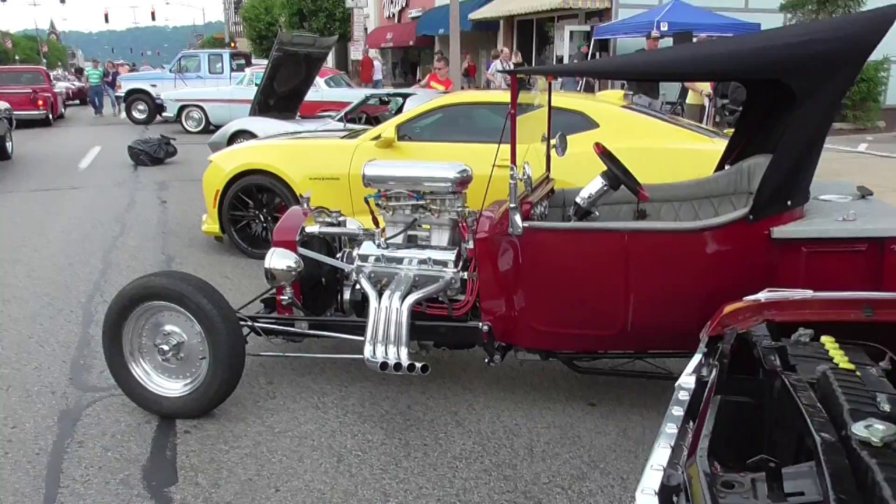 Happy Days! GT Hot Rod at Beaver Falls PA Annual Car Show 2018. - YouTube