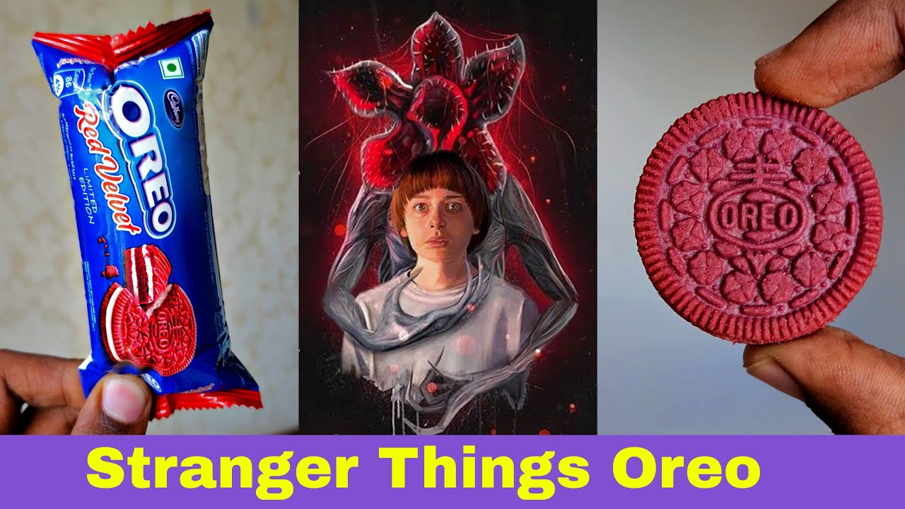 Limited Edition Red Velvet Oreo | Stranger Things - YouTube