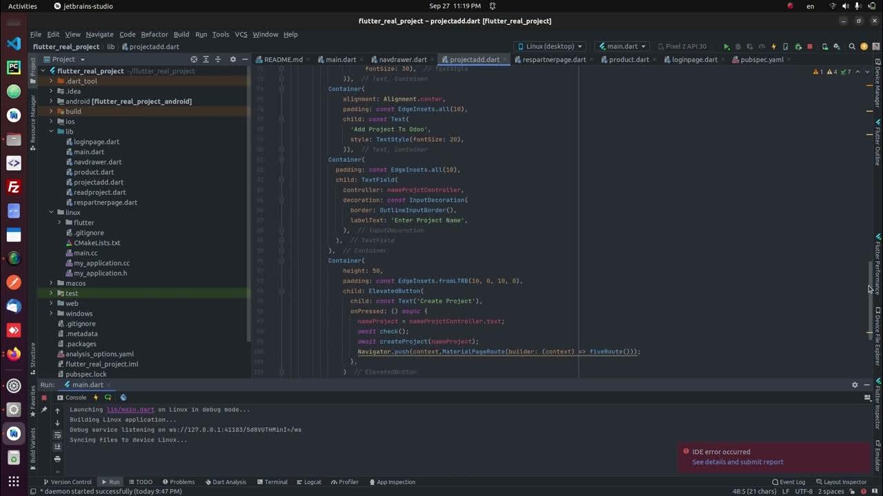 Odoo API with flutter part 3 - YouTube
