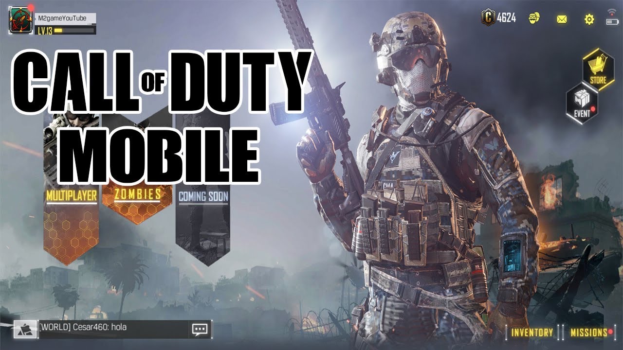 CALL OF DUTY MOBILE - COMO INSTALAR O JOGO APK+OBB! - YouTube