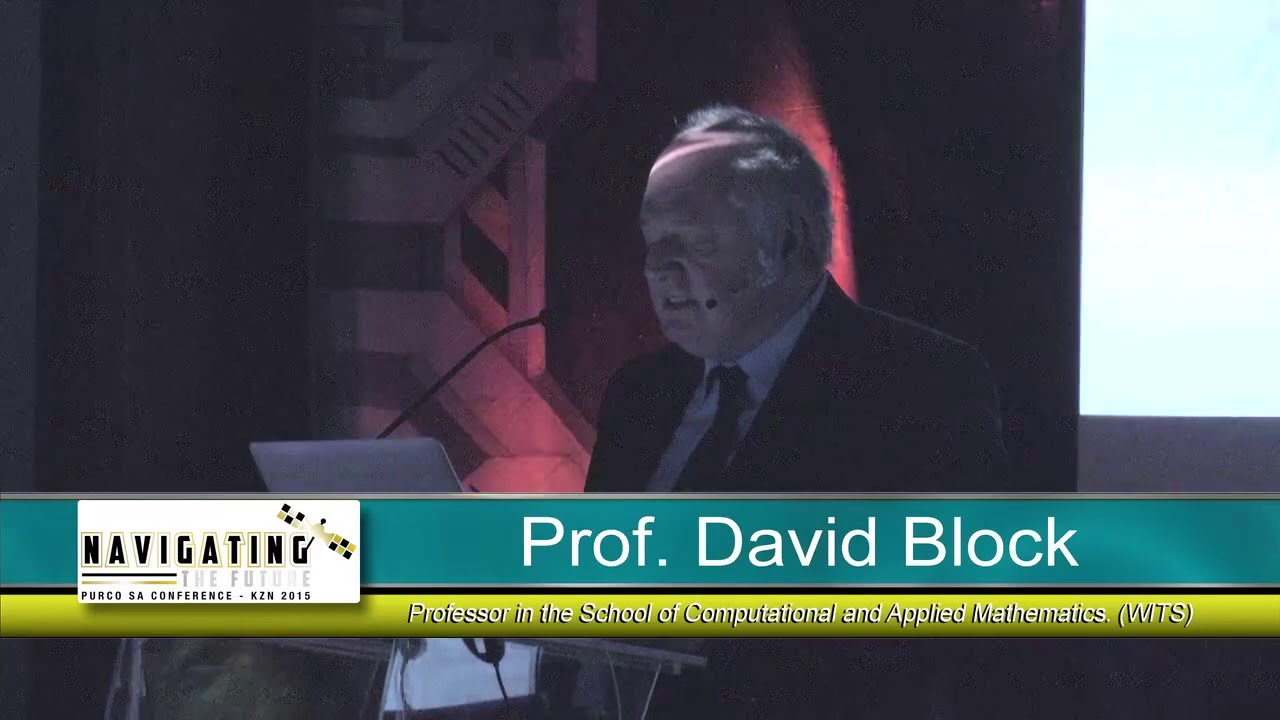 2015 Navigating the Future | Professor David Block - YouTube