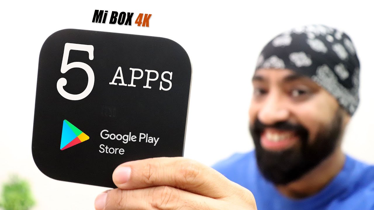 5 Must have APPS on your Mi BOX 4K from Play Store - Tech Singh - YouTube