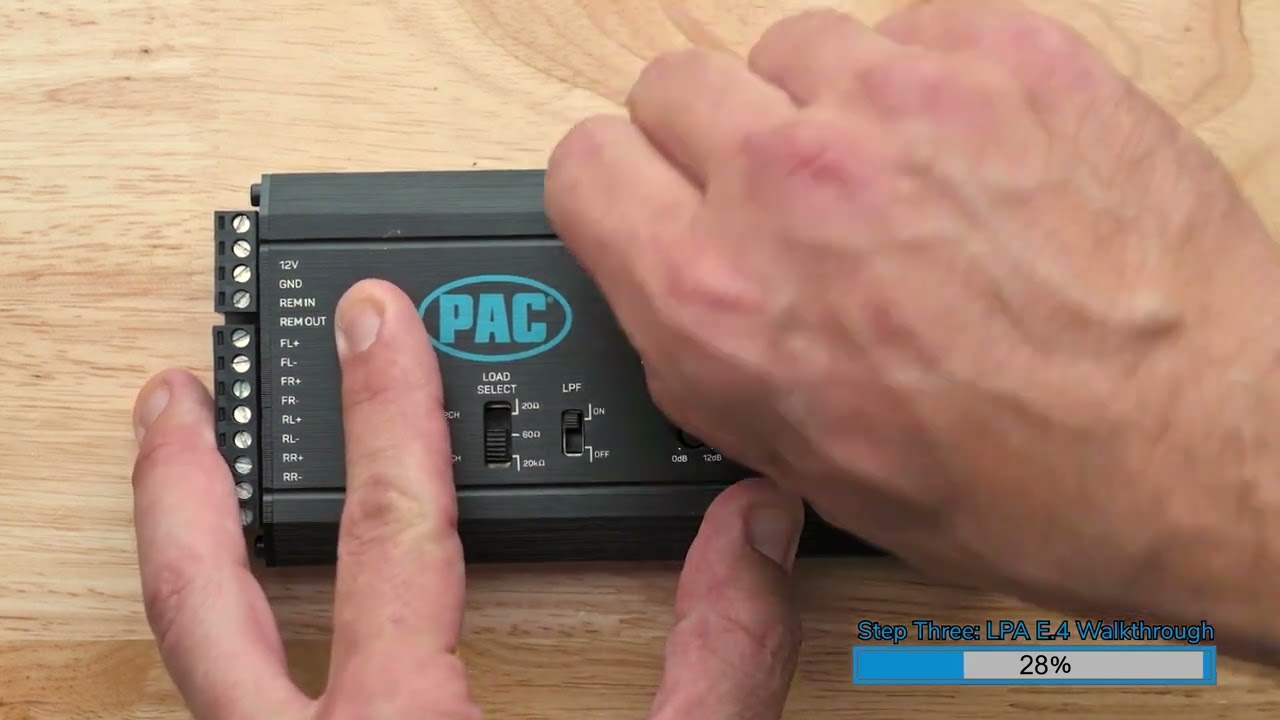 PAC LPA Line Out Converter Tutorial Video - YouTube