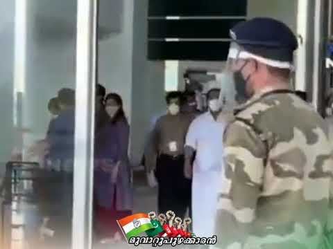 K Sudhakaran | Mass Entry | Kannur Airport | CONGRESS 💙 | Whatsapp Status