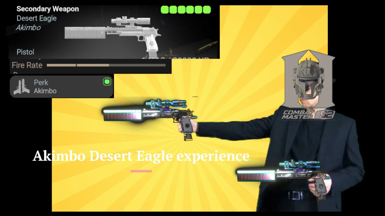 Combat Master S2 | Full Auto Akimbo Desert Eagle experience - YouTube