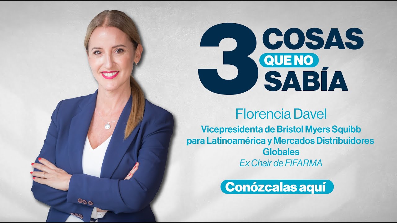 Conozca a Florencia Davel, Vicepresidenta de Bristo Myers Squibb - YouTube