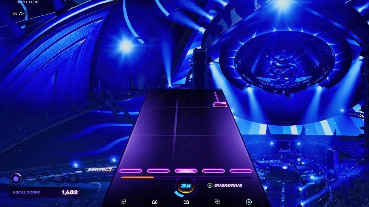 Fortnite Festival Surroundsound vocals expert 99% On controller PS5 ...
