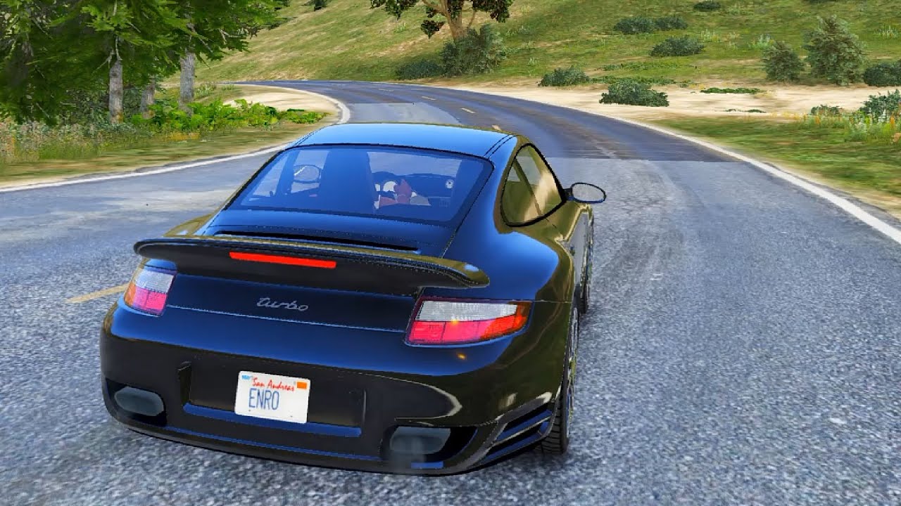 Porsche 911 Turbo - GTA MOD _REVIEW - YouTube