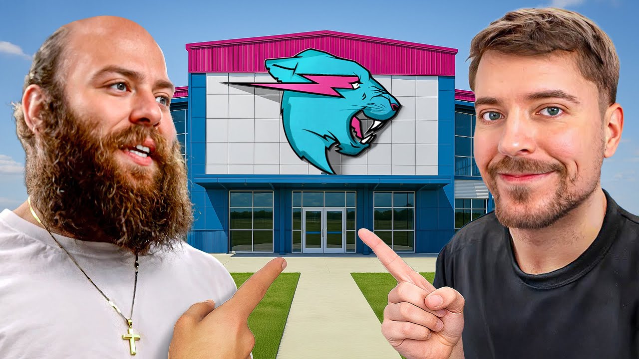 Inside MrBeast Lose 100 LBs Win $250,000 Studio Tour - YouTube