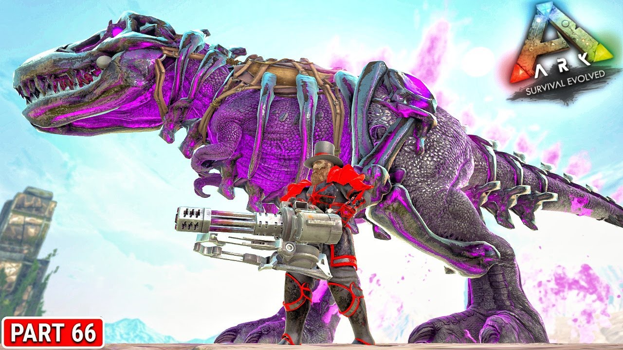 Rebirth Of Skeletonized Tyrannosaur 🔥🔥 : Ark Primal Fear Hardcore : ARK ...