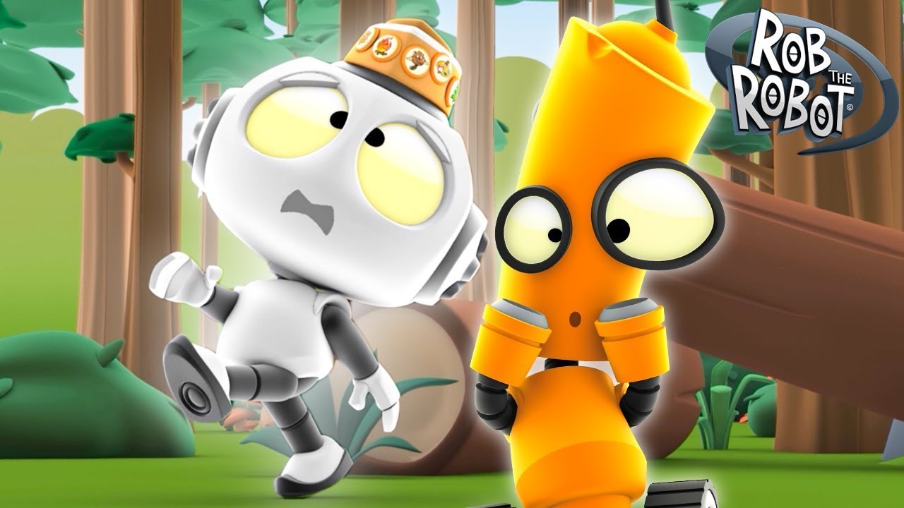 Rob’s Trail Mix-Up! | Rob The Robot | Preschool Learning - YouTube
