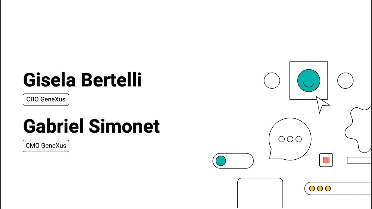 【GXDay2022】GeneXus のビジョンとロードマップ Gisela Bertelli & Gabriel Simonet - YouTube