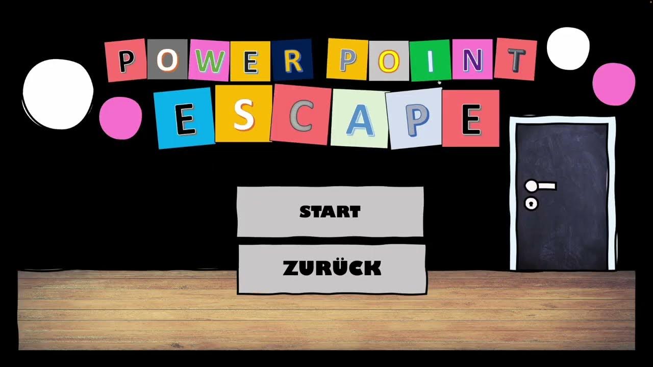 Escape-Room mit PowerPoint erstellen - (Zahlenschlösser, Gegenstände ...