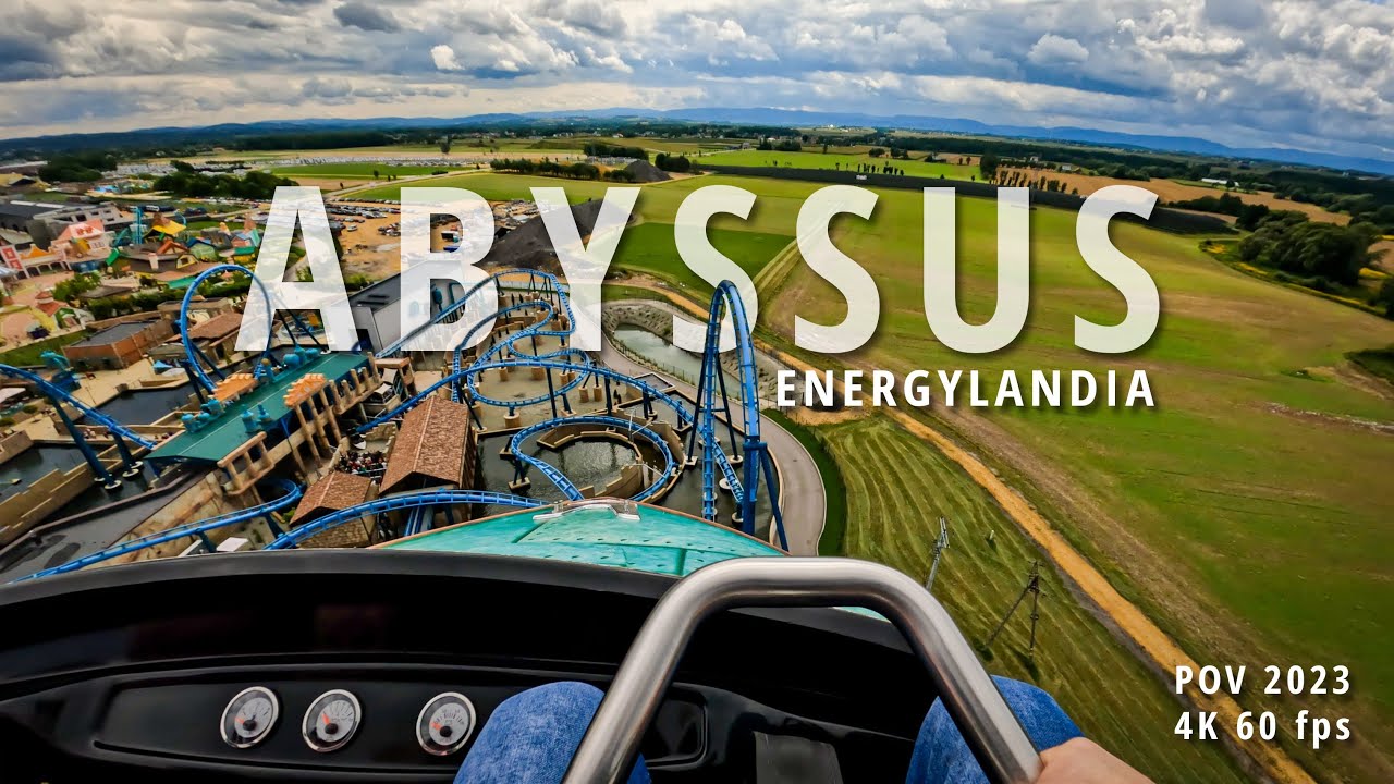 Abyssus EnergyLandia - Pierwszy wagonik 2023 4K POV - YouTube