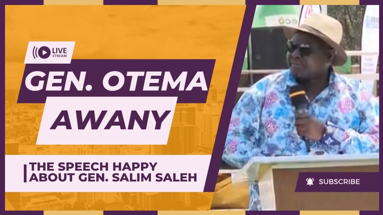 "Tarmac Moroto Road" - Gen. Otema Awany Told Gen. Salim Saleh - YouTube