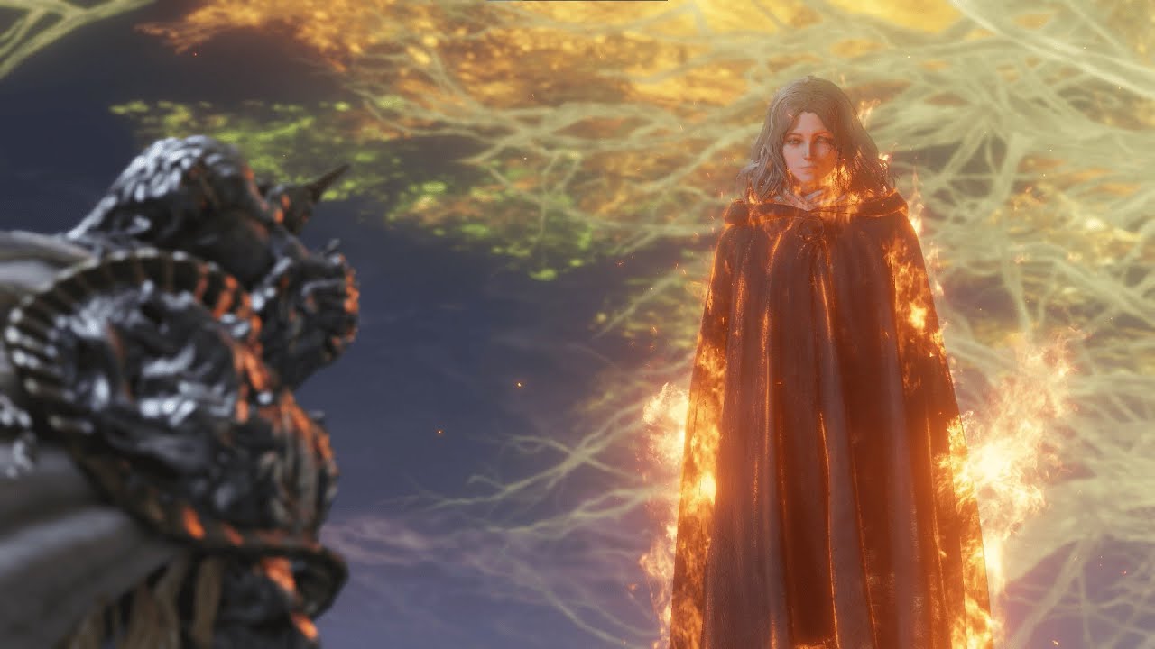 Elden Ring - Melina burns the Erdtree scene - YouTube