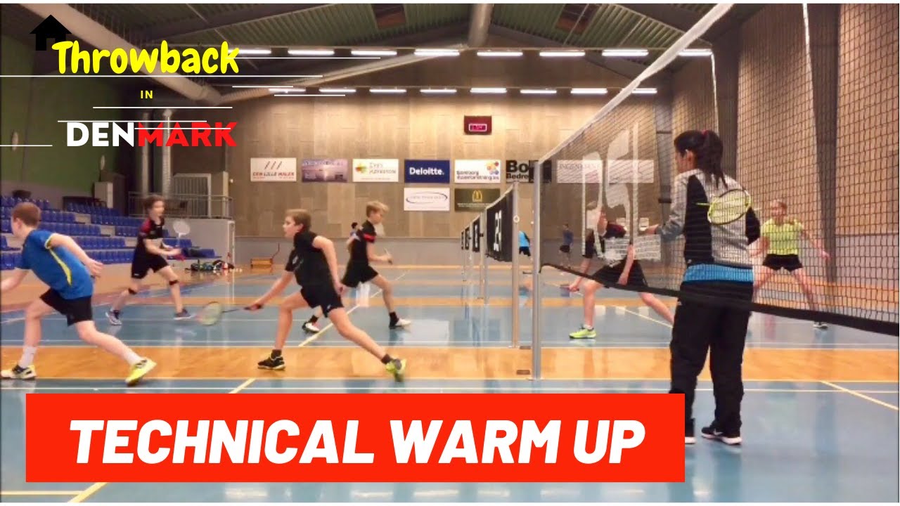 Badminton Technical Warm Up - YouTube
