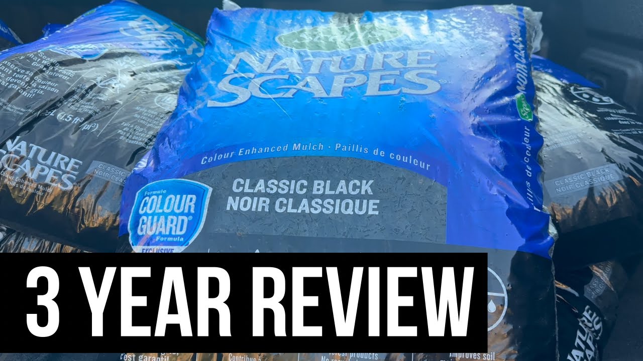 Scotts Natures Scapes Mulch, Classic Black REVIEW - 3 Years Later - YouTube