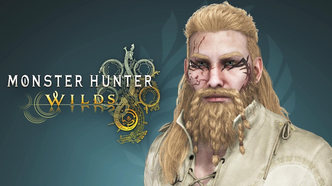 MONSTER HUNTER WILDS MALE CHARACTER CREATION OPEN BETA 2 - YouTube