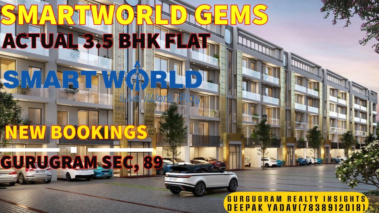 SMARTWORLD GEMS 89 3.5 BHK ACTUAL UNIT VIDEO. - YouTube