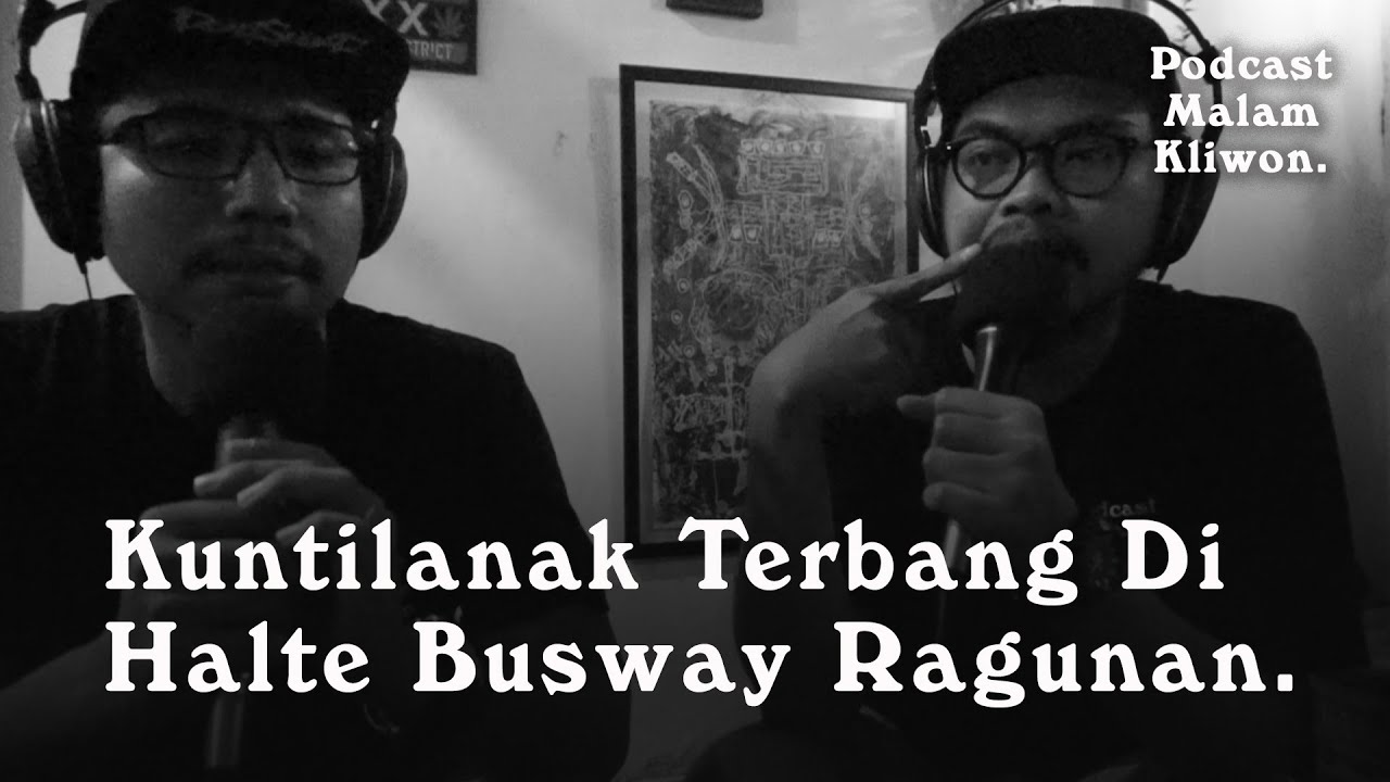 Kuntilanak Terbang di Halte Busway Ragunan - YouTube