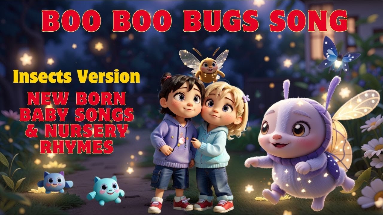 Boo Boo Bugs Song | Insects Version | Newborn Baby Songs & Nursery ...